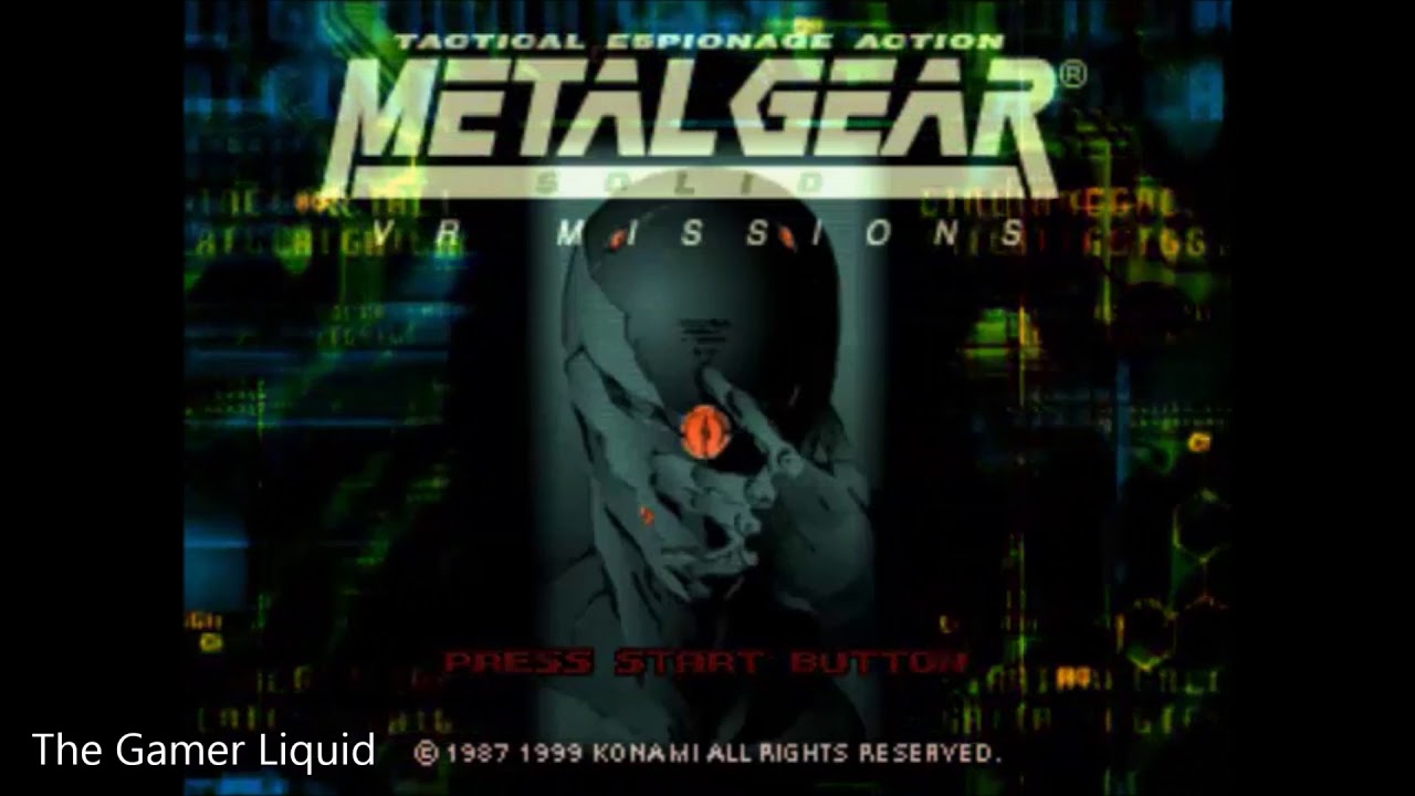 Metal Gear Solid: Vr Missions Main Menu Theme - YouTube