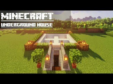 Modern Underground house: How to make a modern underground house in ...