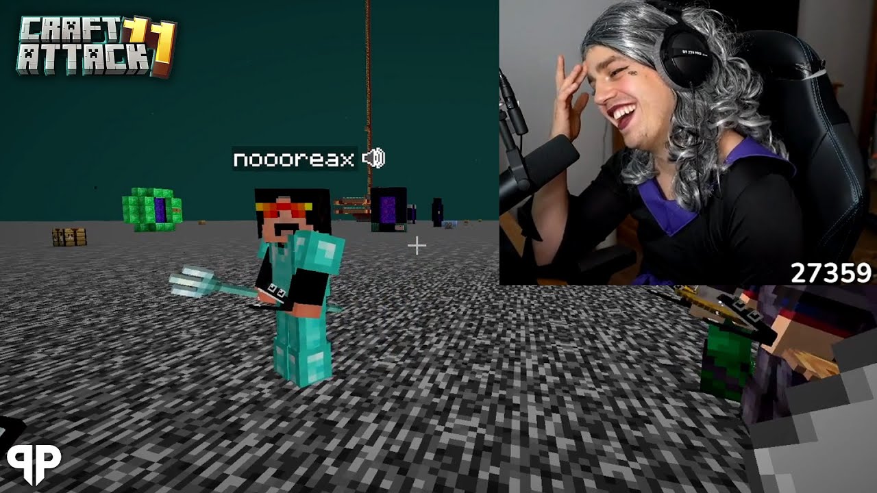 nooreax steckt zu tief im Craft Attack RP drin - YouTube