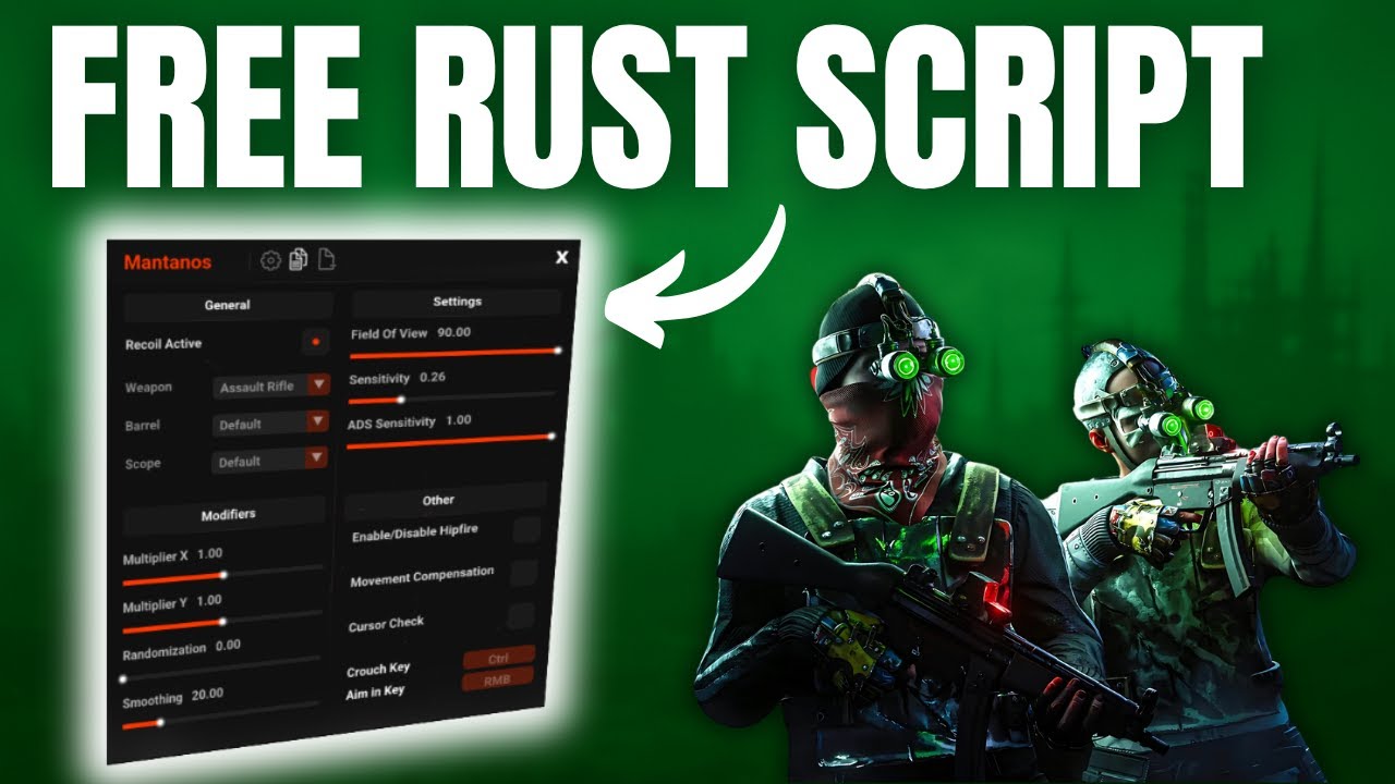 FREE RUST SCRIPT-2025 (The script sold for money is now free) - YouTube