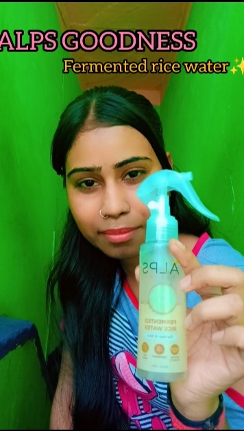 ALPS GOODNESS FERMENTED RICE WATER #alpsgoodness #minivlog #ytshorts # ...