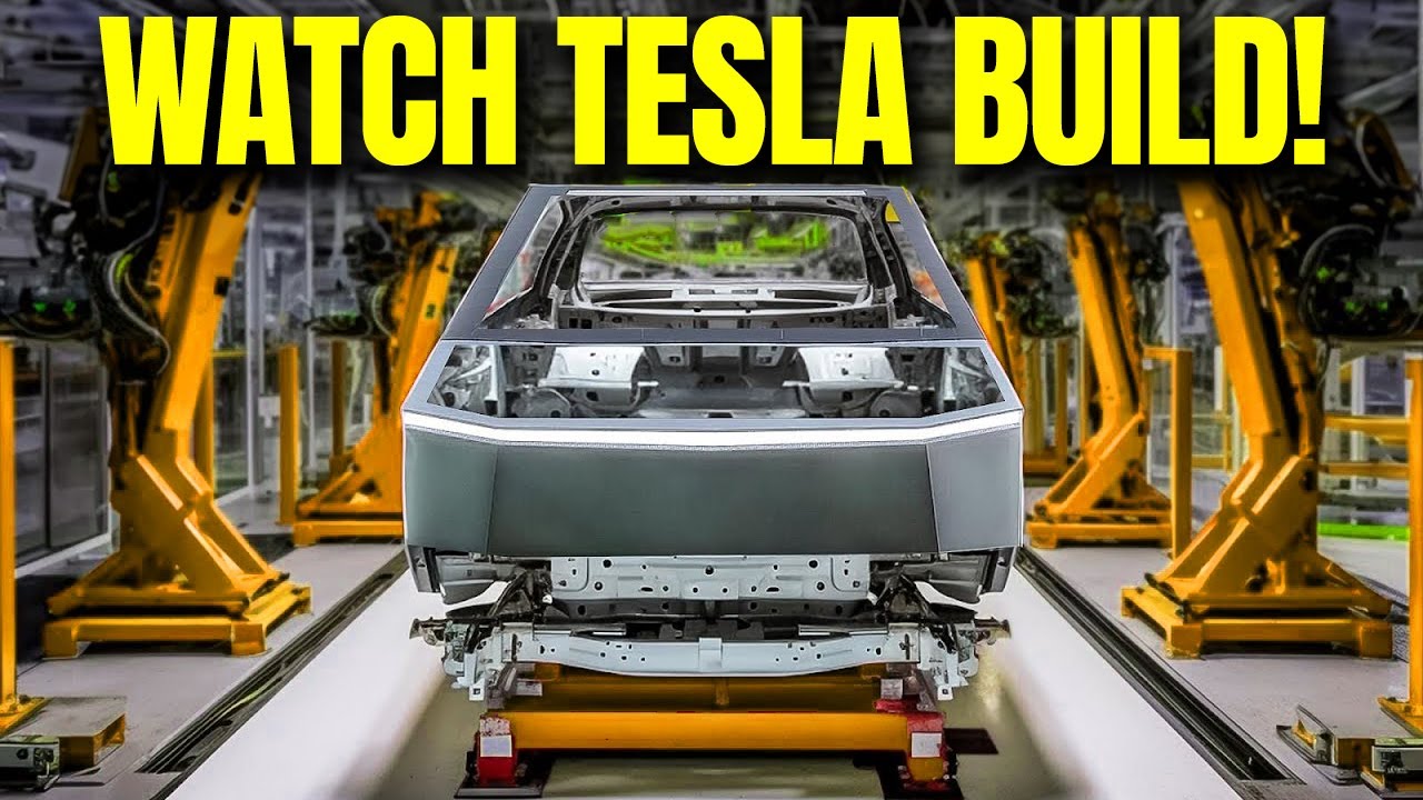 How Tesla Builds A New Cybertruck - YouTube