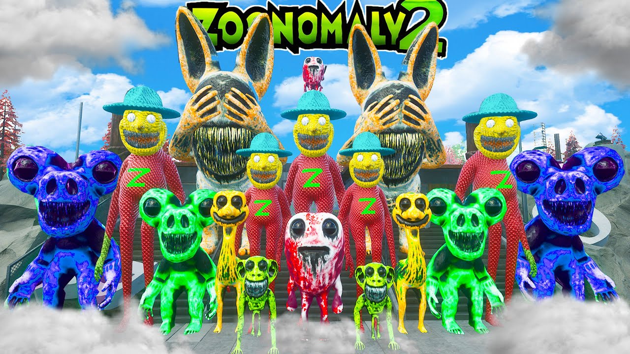 Zoonomaly 1-2-3 - ALL MONSTERS - ALL JUMPSCARES - YouTube