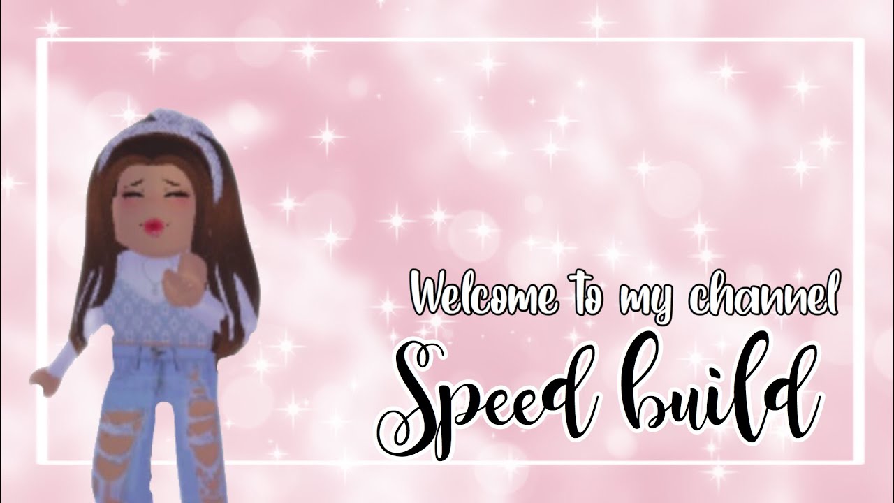 Welcome to my youtube channel}Speed build adopt me - YouTube