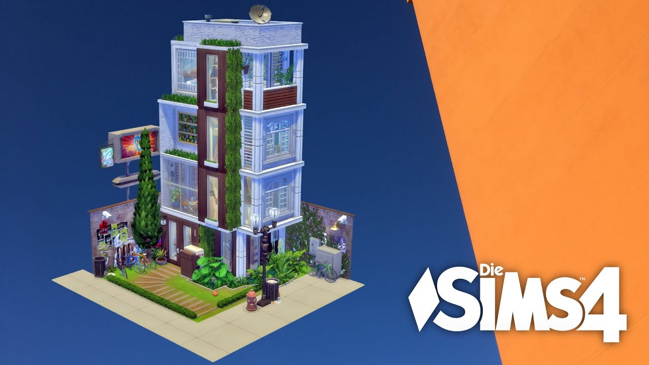 Die Sims 4 | Speed Build | Lux Skyscraper - YouTube