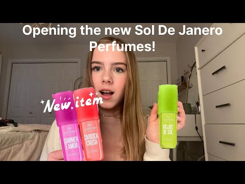 Opening the limited edition summer Sol de Janero scents - YouTube