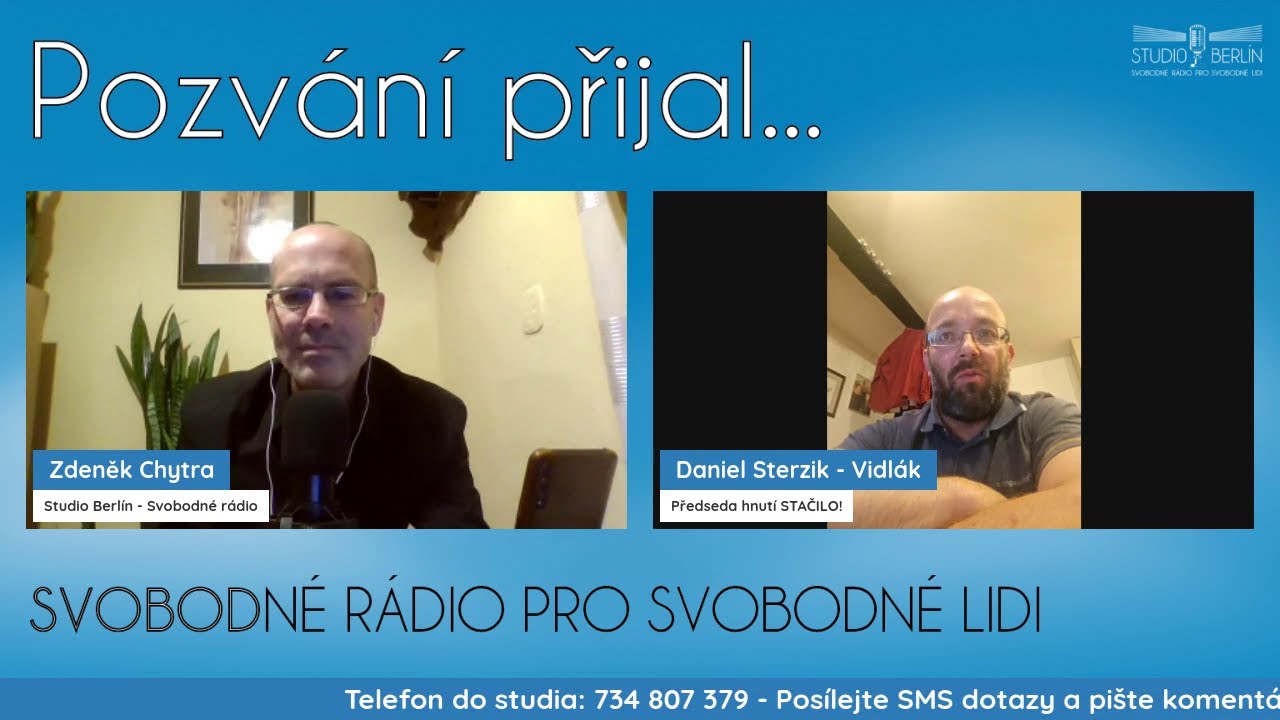 VIDEO -2025-11-13 - Studio Berlín - Daniel Sterzik (Vidlák) - STAČILO ...