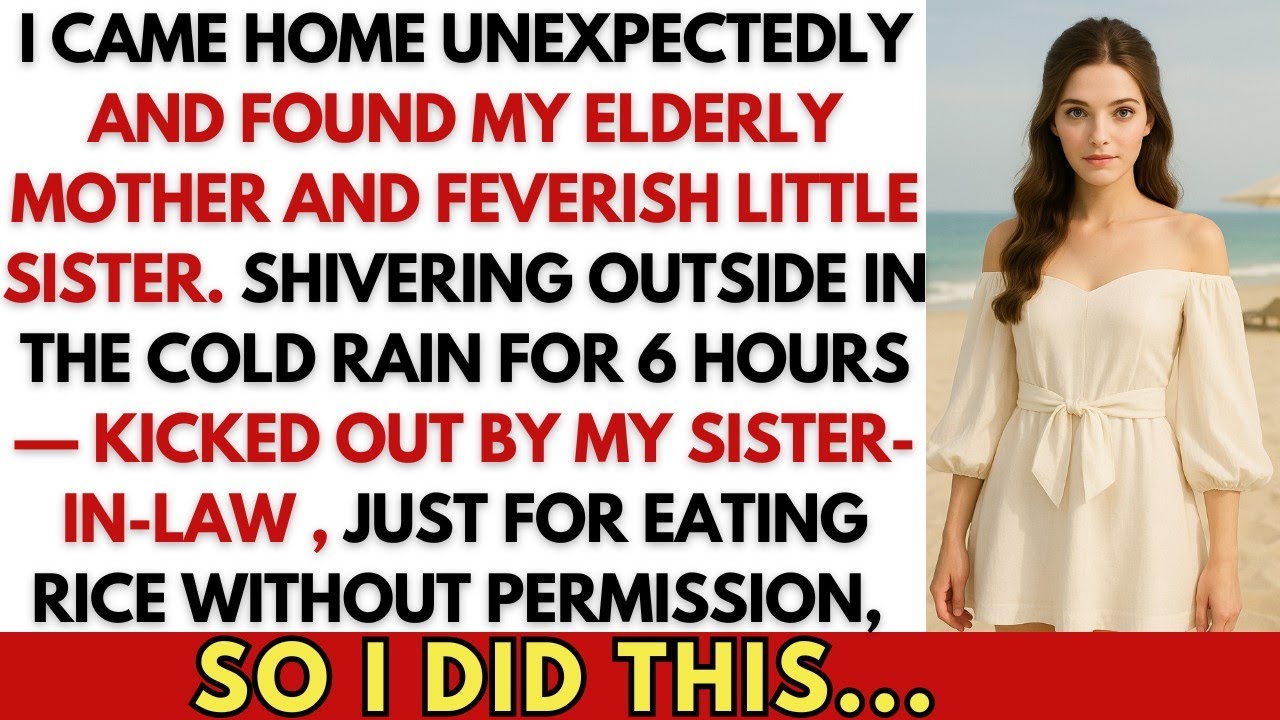 I Came Home Unannounced, Found Elderly Mom And My Sister Shivering In ...
