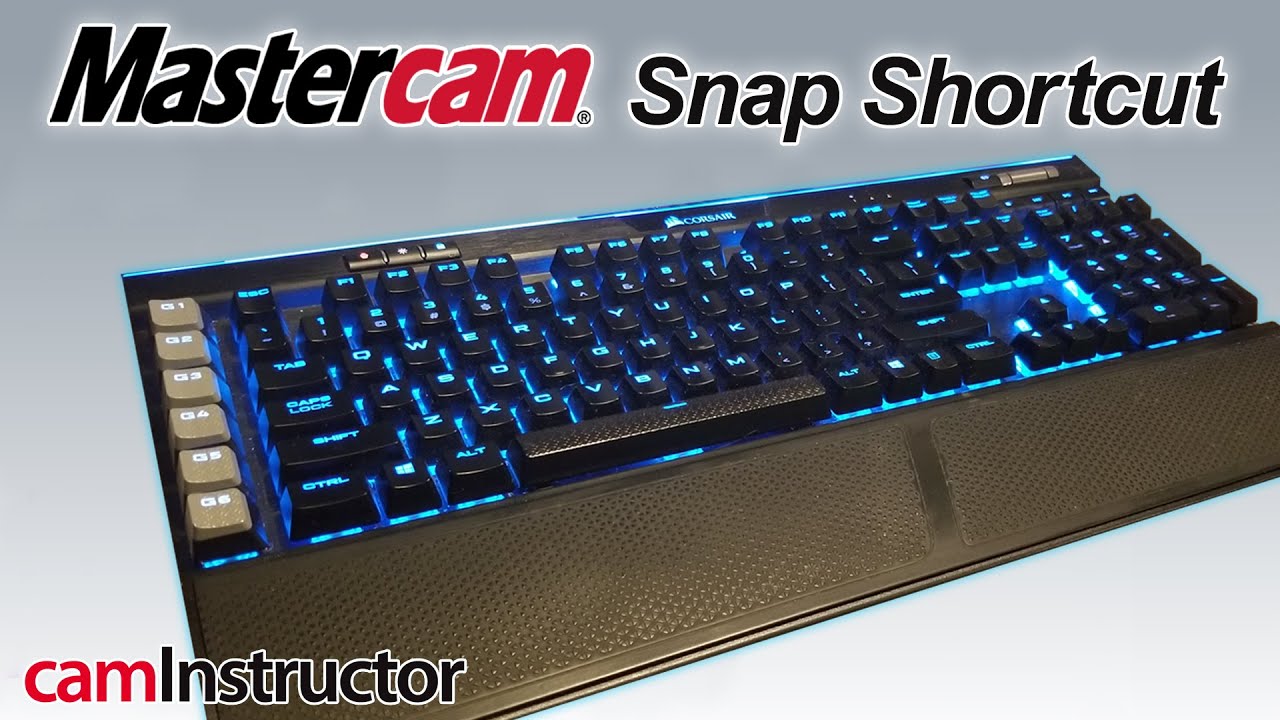 The Mastercam Keyboard Shortcut You DON'T Know! - YouTube