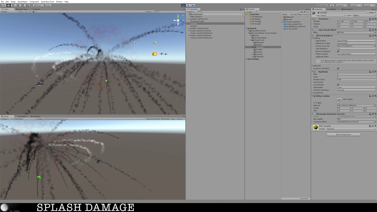 Homing Missle Turret System Overview - YouTube
