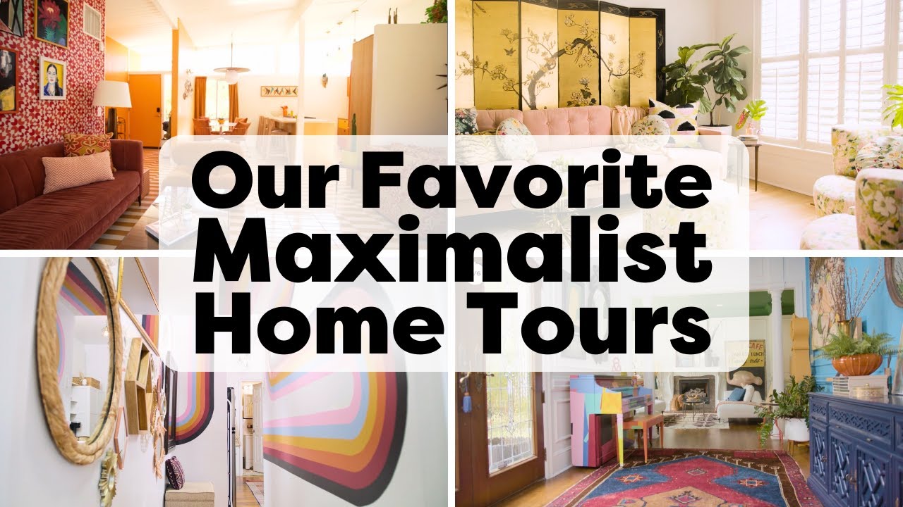 Our Favorite Maximalist Home Tours | Handmade Home - YouTube