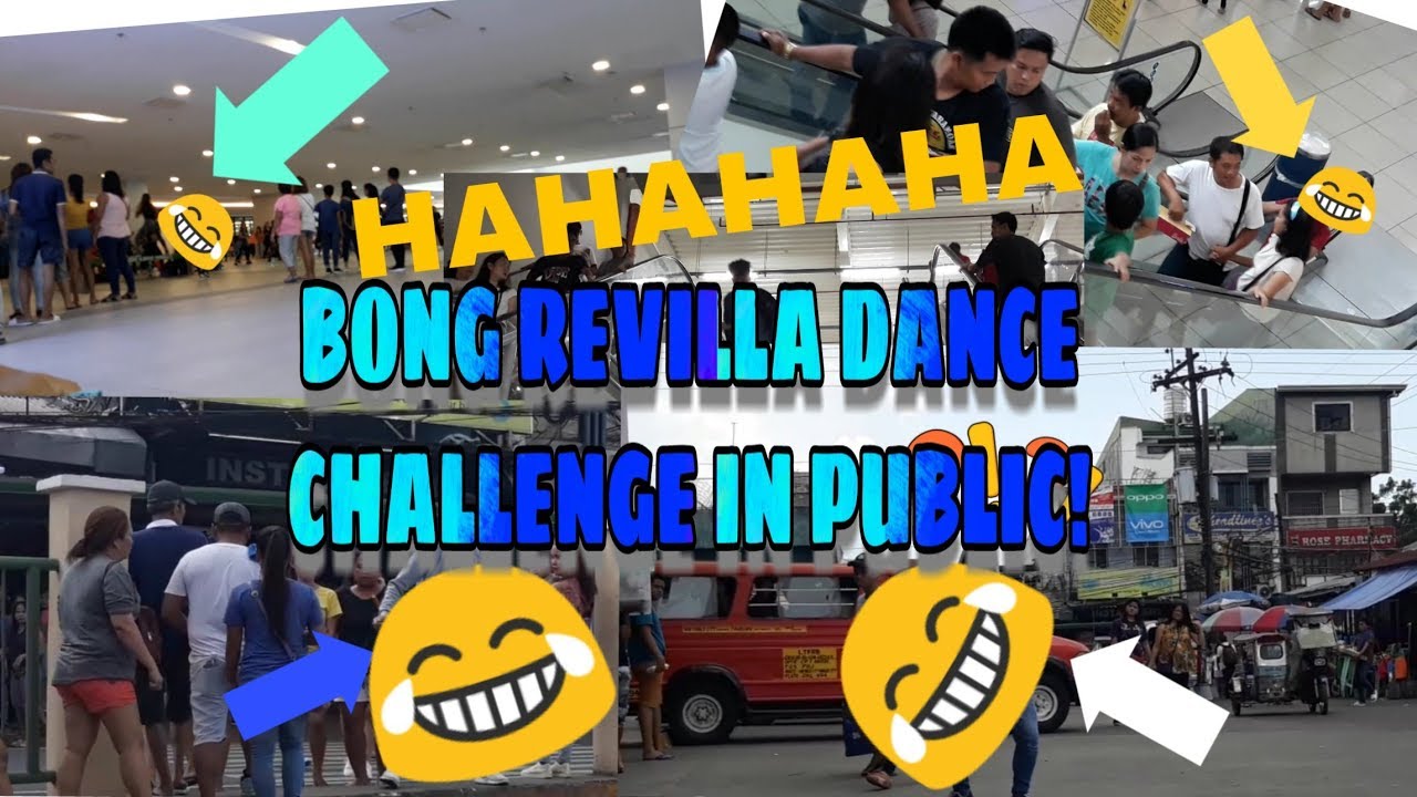 BONG REVILLA DANCE CHALLENGE! (IN PUBLIC!) - YouTube