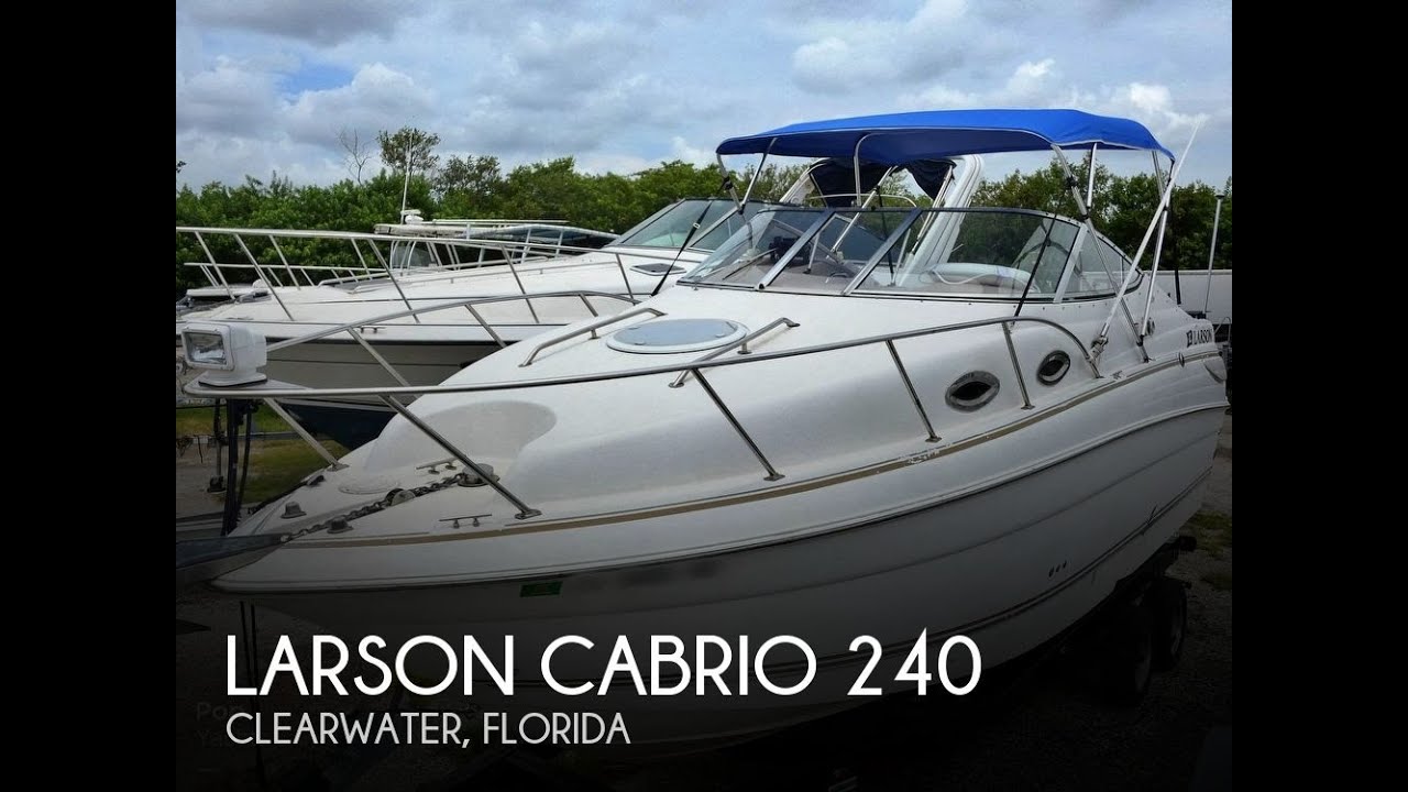 [SOLD] Used 2004 Larson Cabrio 240 in Clearwater, Florida - YouTube