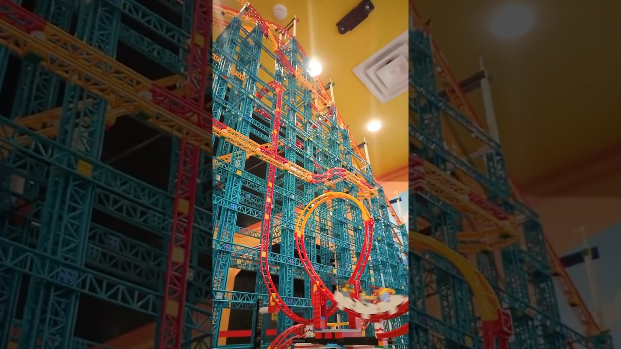 This Enormous LEGO Roller Coaster Is at LEGOLAND Discovery Center Bay Area