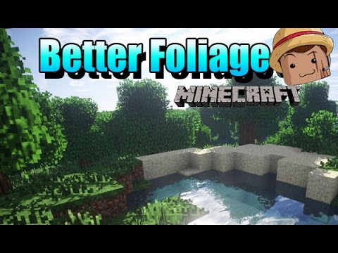 Minecraft Mod [ Better Foliage ] 1.8 Vegetación ultra realista ! :D ...
