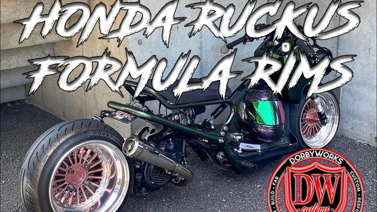 Honda Ruckus Custom Wheels
