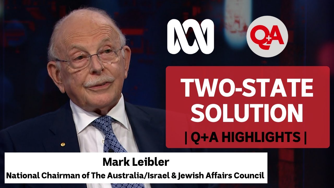 Two-State Solution | Q+A | ABC News - YouTube