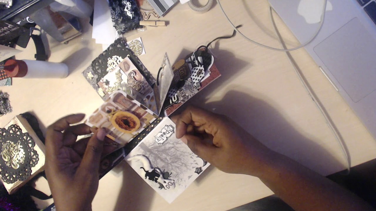 Halloween Explosion Box - YouTube