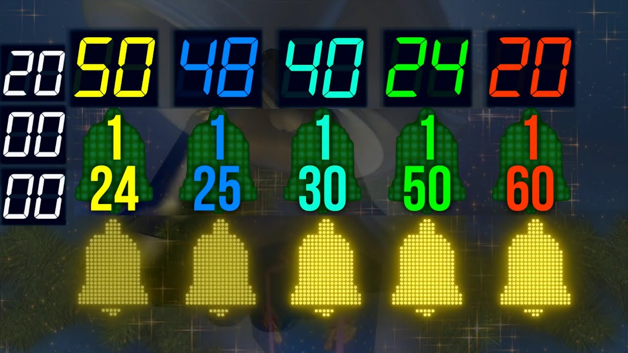Bcg 20 Minutes Stopwatch 5 Bells Reduce Fraction 24 25 30 50 60th
