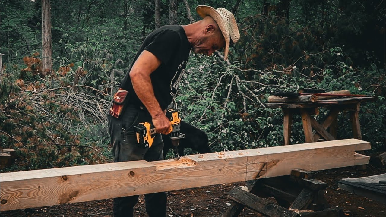 Building A Mountain Timber Frame Workshop | Pt2 Ep3 - YouTube