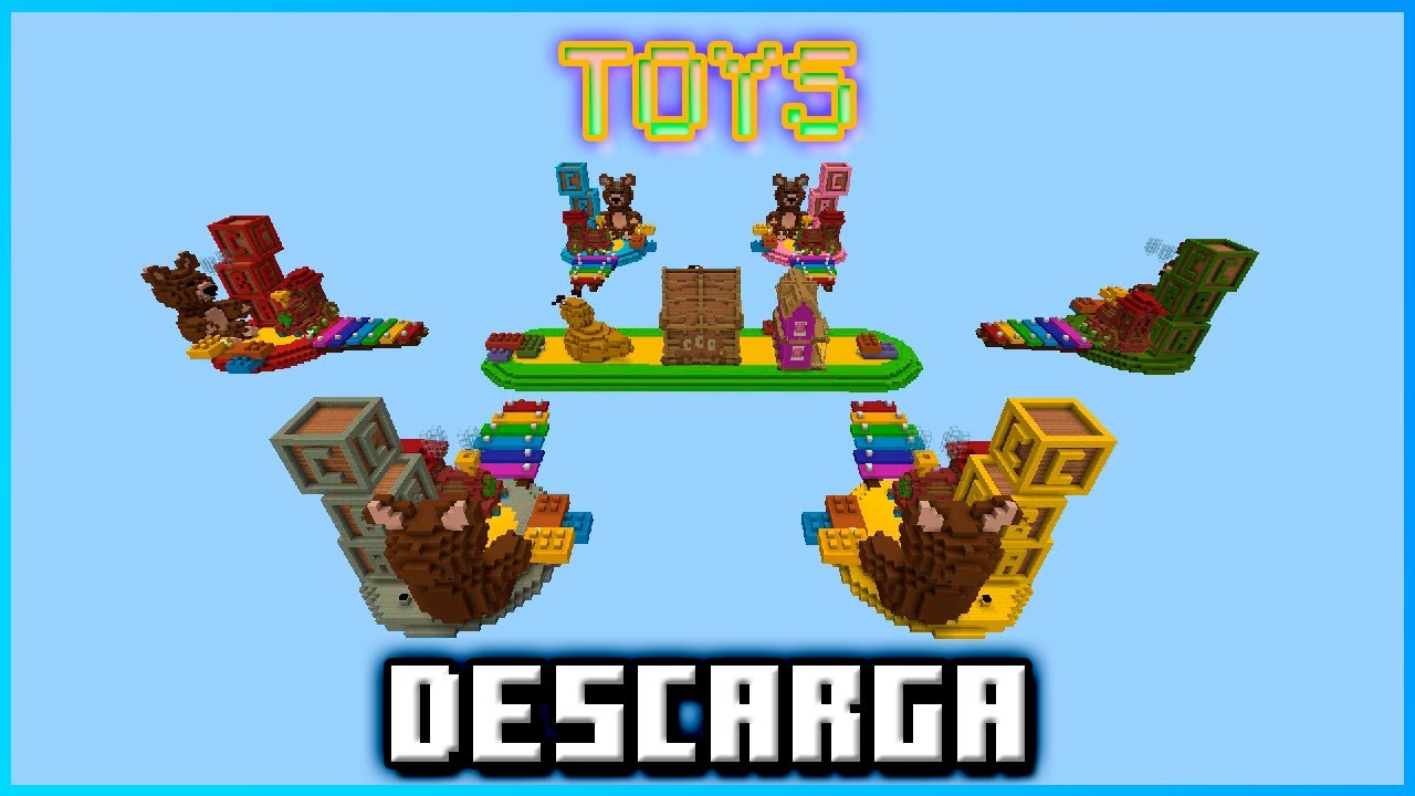 🥚 DESCARGAR MAPA TOYS DE EGGWARS CUBECRAFT PARA MINECRAFT BEDROCK - YouTube