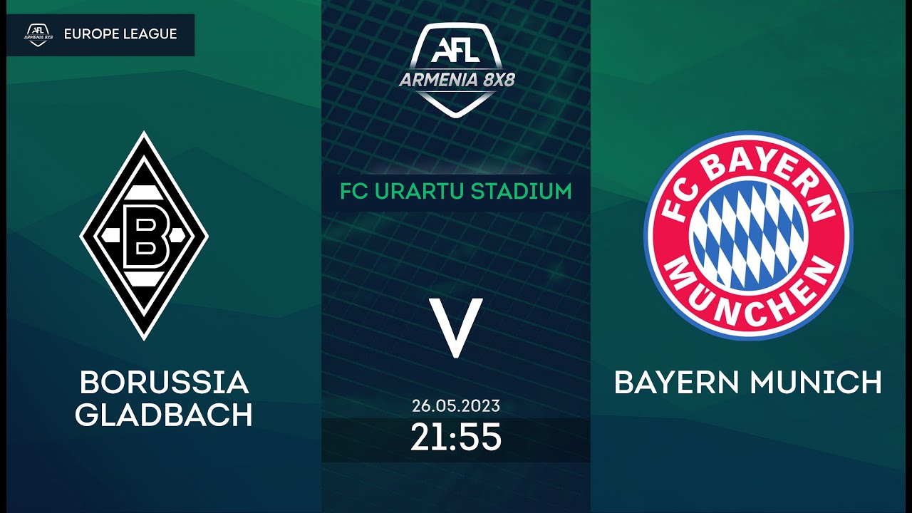 Borussia Gladbach 2-2 Bayern Munich / AFL Armenia - YouTube