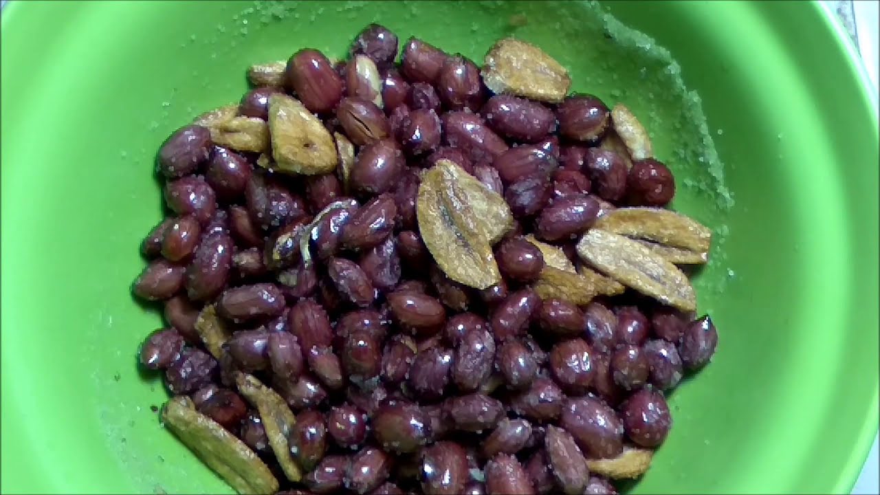 Adobong Mani | Salted Peanuts with Garlic - YouTube