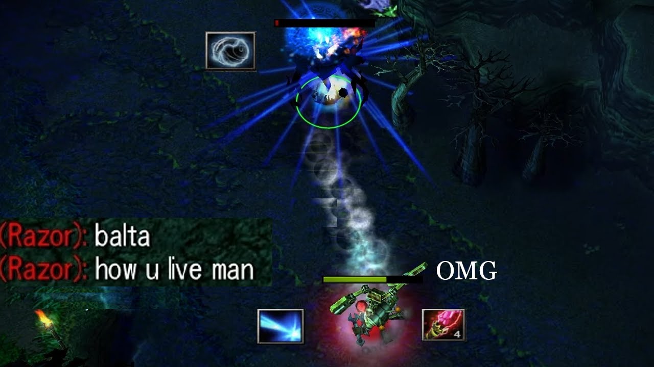 DOTA SHADOW FIEND INSANE PLAY, DODGE 900 DAMAGE = 3 HITS KILL (WHAT A ...