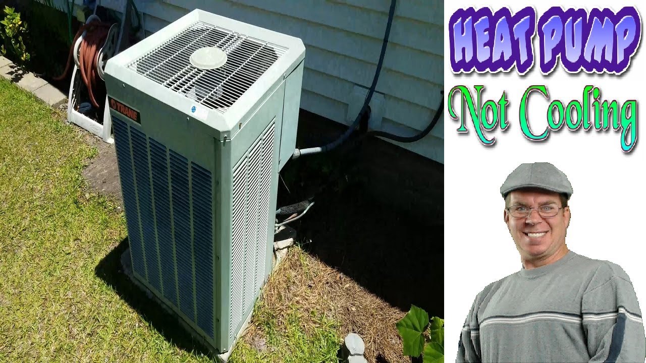 Old Trane Unit Not Cooling - YouTube