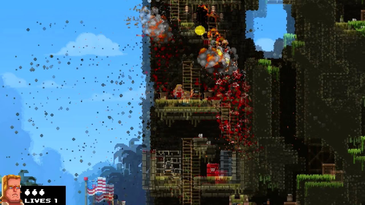 Broforce BETA Hard Run (Part 6) - YouTube