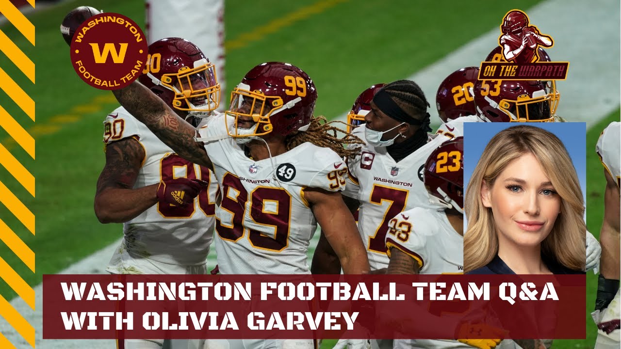 Washington Football Team Q&A with Olivia Garvey of ABC 7/WJLA-TV - YouTube