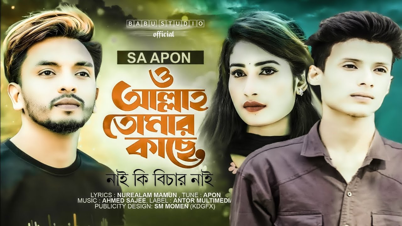 ও আল্লাহ তোমার কাছে নাই কি বিচার নাই | SA Apon এক কাল নাগিনী দেয় না ...
