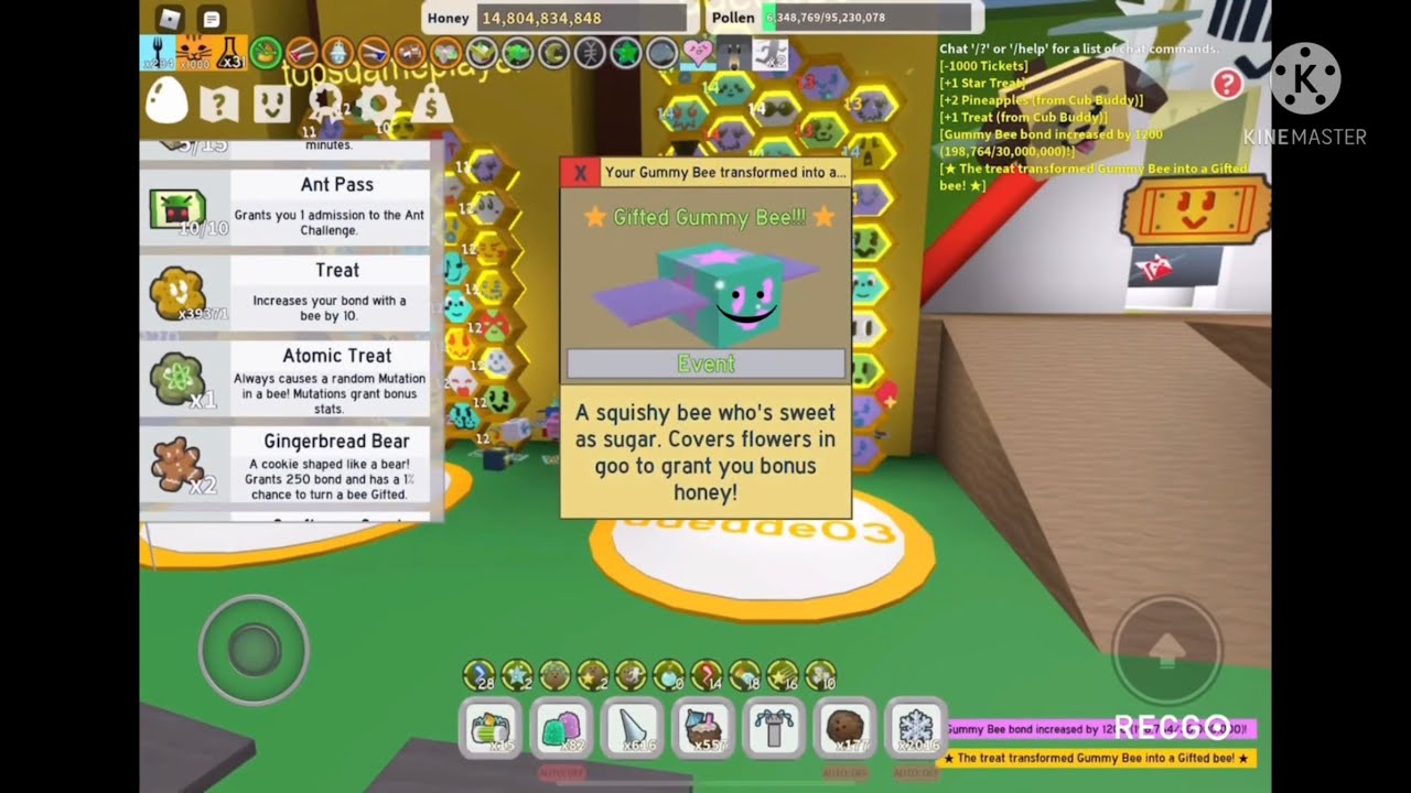 Gifted gummy bee!!!! - YouTube