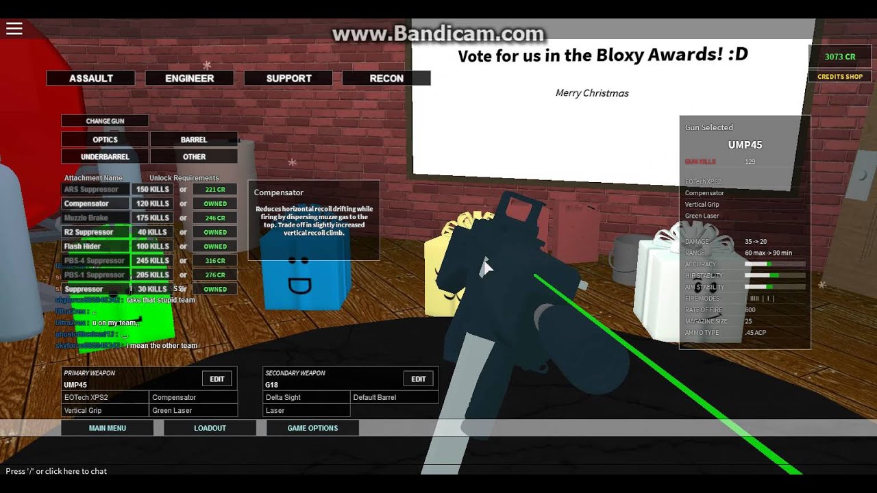 Roblox - Phantom Forces: HK UMP45 /w Attachments Review - YouTube