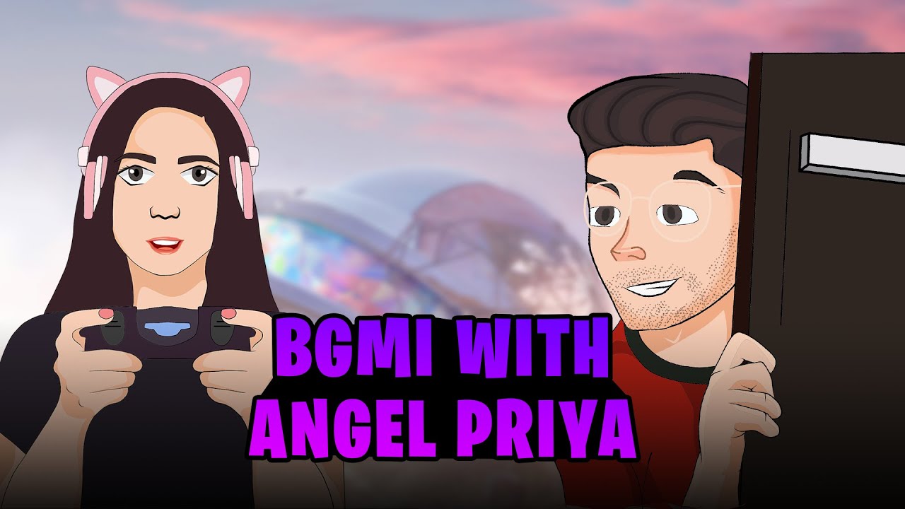 HE IS ANGEL PRIYA- FUNNY BGMI HIGHLIGHTS - YouTube