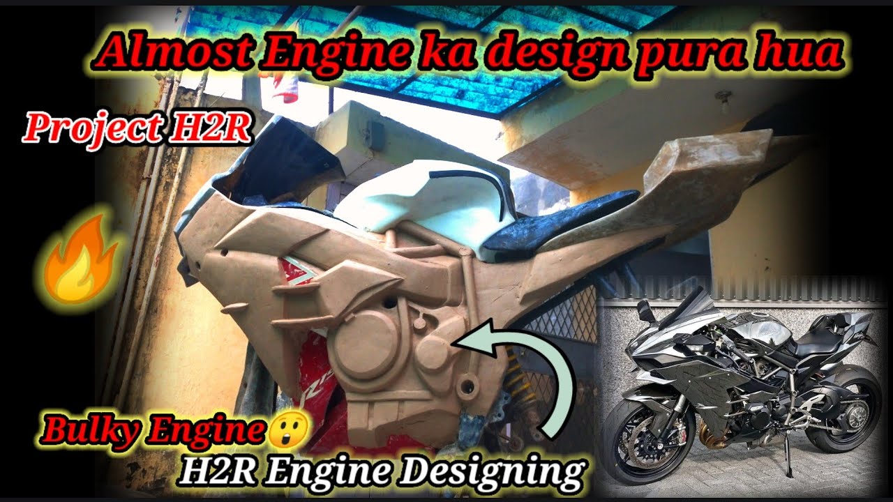 H2R Engine ka design bhi Almost completed || Project Ninja H2R |RD ...