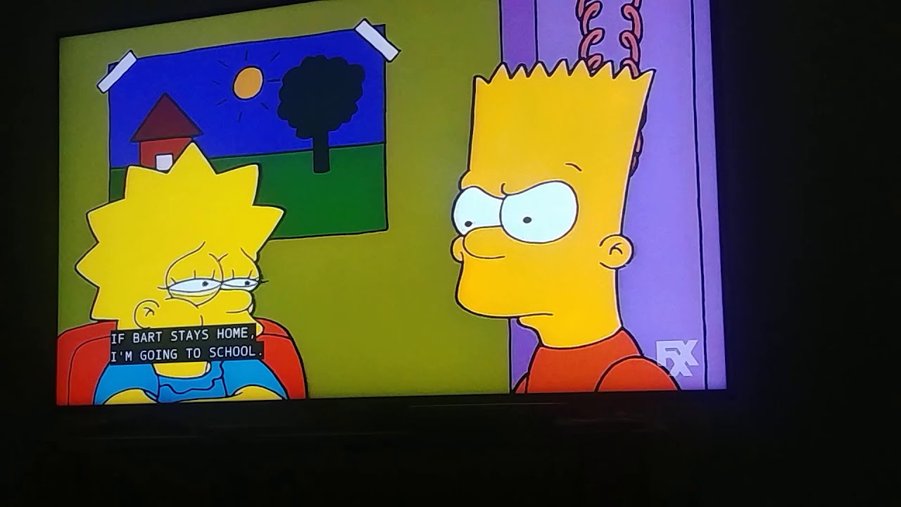 Lisa Simpson is sick! - YouTube