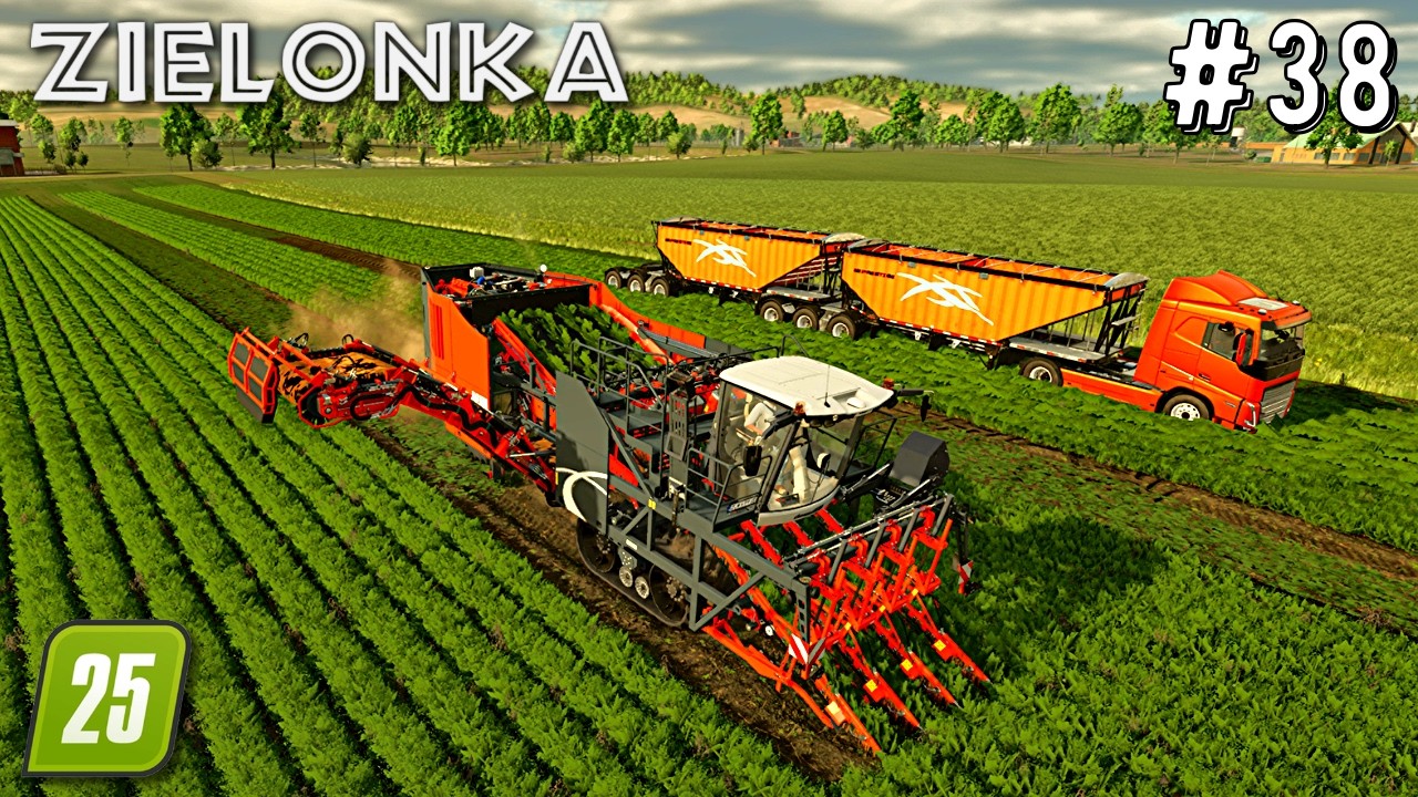 farming Simulator 25 Zielonka Map Timelapse Ep #38 Mega Farm fs25 ...