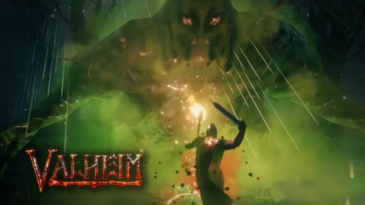 Third boss Bonemass! — Fighting Giant Swamp Blob in Valheim [P6] - YouTube