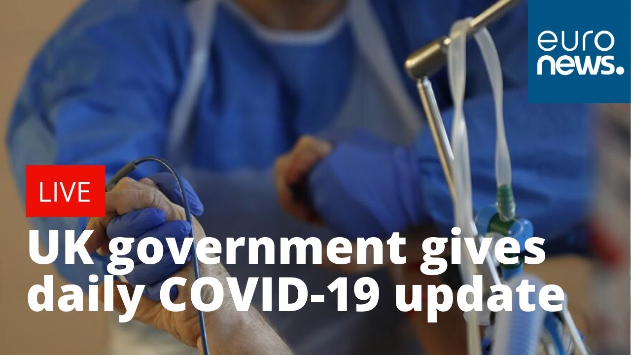 UK government gives daily COVID-19 update | LIVE - YouTube