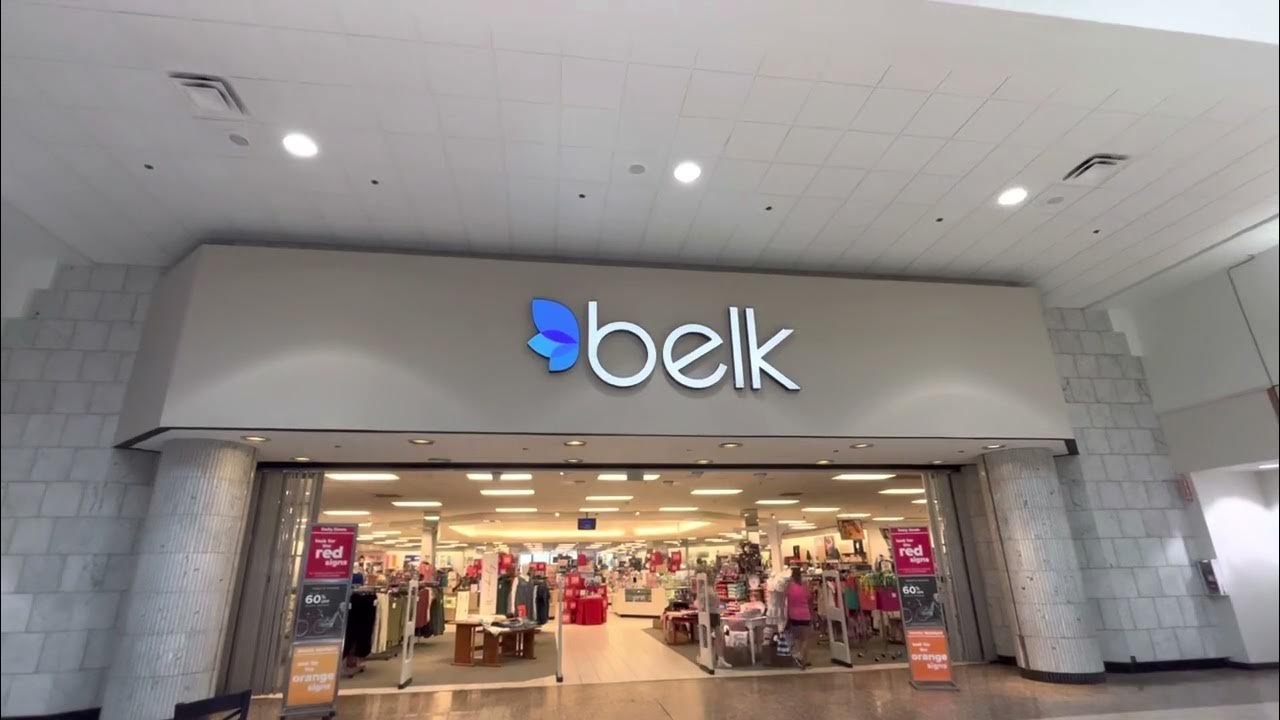 The Belk At Lake Square Mall In Leesburg, FL Is Only One Floor - YouTube