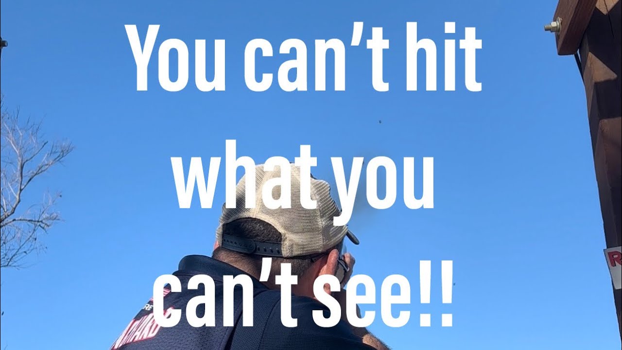 How to shoot sporting clays. You can’t hit it if you can’t see it ...