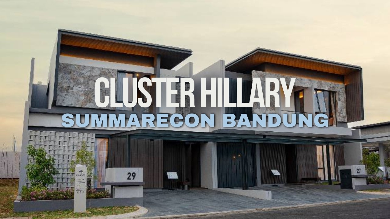 Cluster Hillary Summarecon Bandung #property #desainInterior # ...