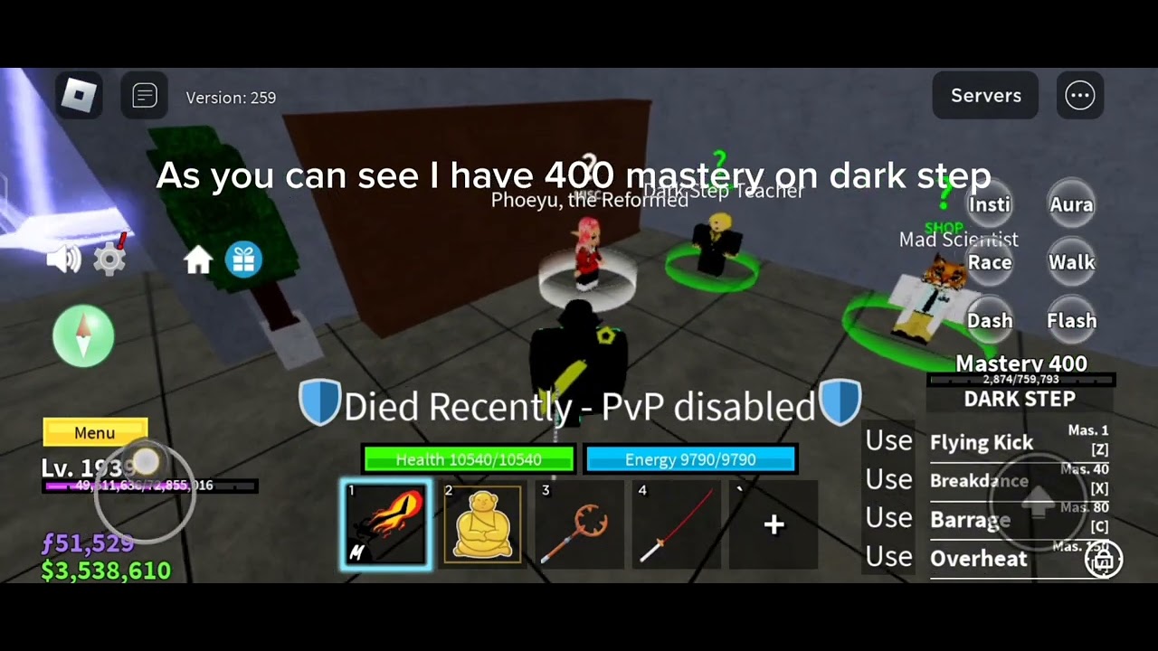 Getting death step - YouTube