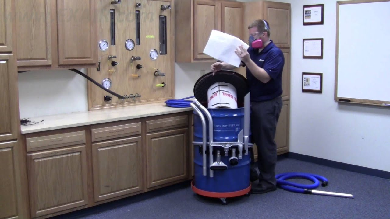 Heavy Duty HEPA Vac Cleaning - YouTube