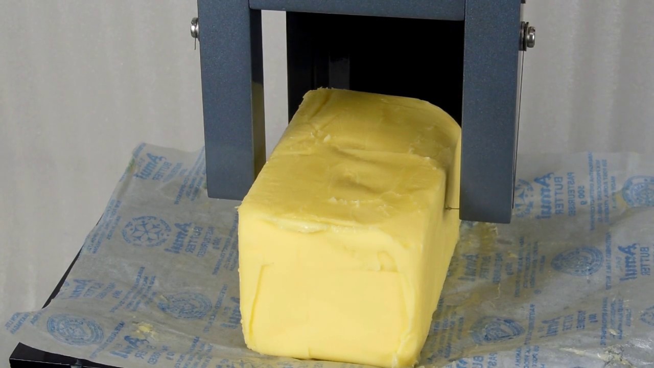 Butter / Cheese Slice Test on Food Texture Analyser by PackTest.com ...