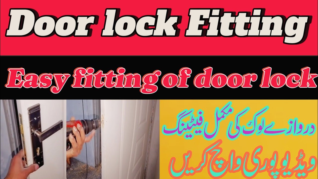 fitting locks and handlesfixing a mortice lock and handlesdoor ...