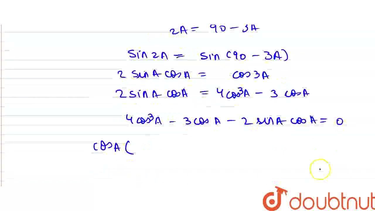 Find The Value Of Sin 18 Or Cos 72 CLASS 11 TRIGONOMETRIC Find The Value Of Sin 18 Or Cos 72 CLASS 11 TRIGONOMETRIC