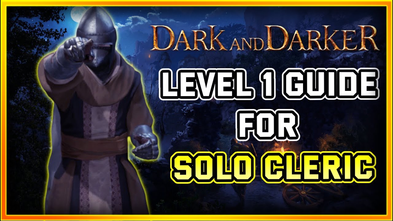 Updated Solo Cleric Beginner Guide! How to Improve Your Build in Dark ...