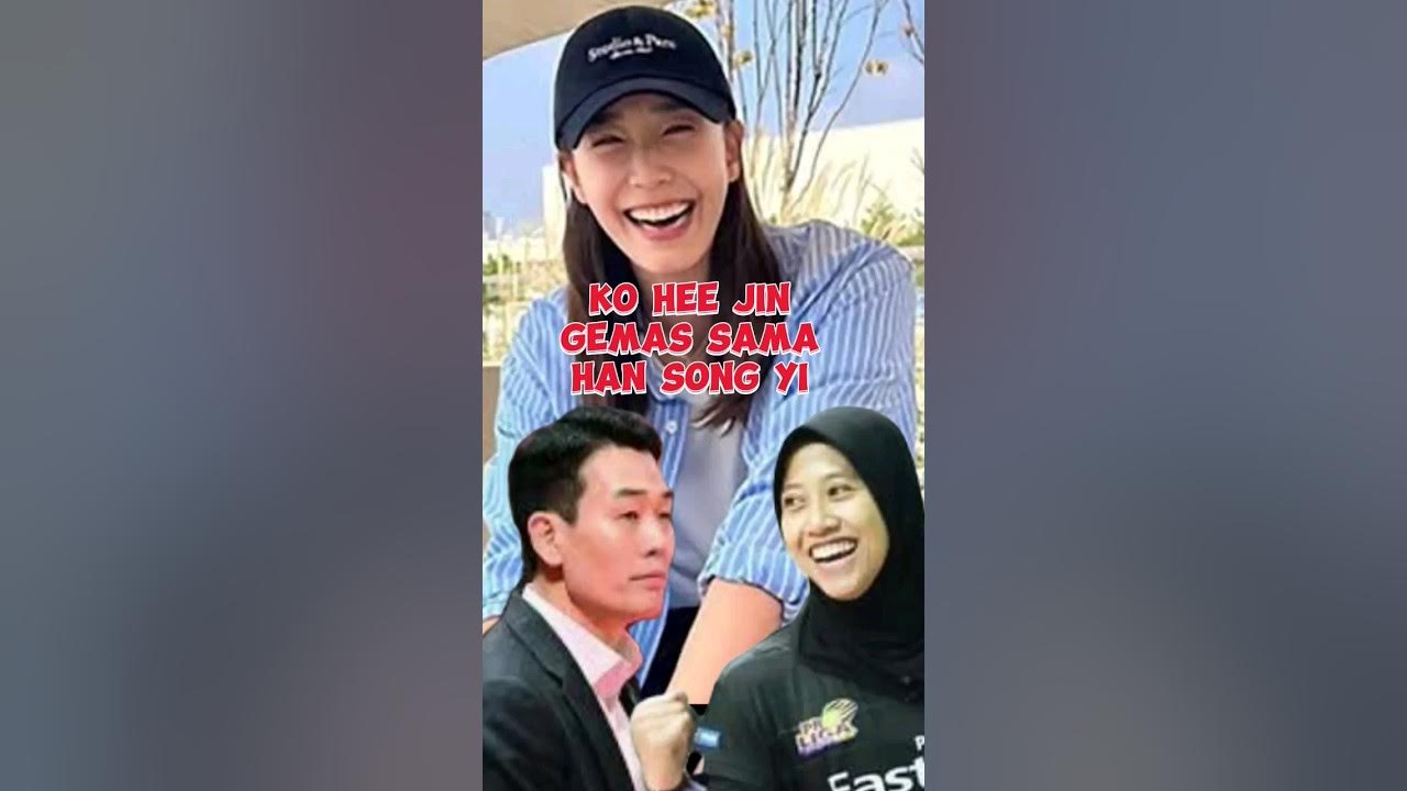 Gemas Ko Hee Jin ke Han Song Yi ketika mampu memblock smash keras Gyselle Silva GS Caltex # ...